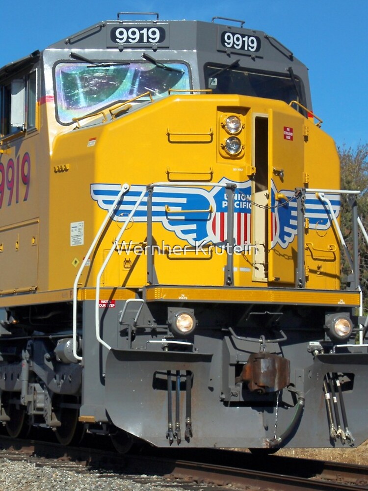 "Diesel Locomotive UP 9919, SD59MX, Union Pacific Railroad, Napa, California " iPhone Case for ...