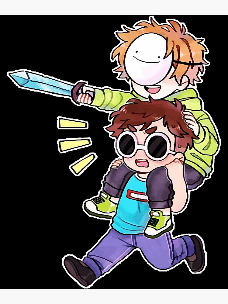 "dream and george dream smp Classic T-Shirt.png" Poster by ...