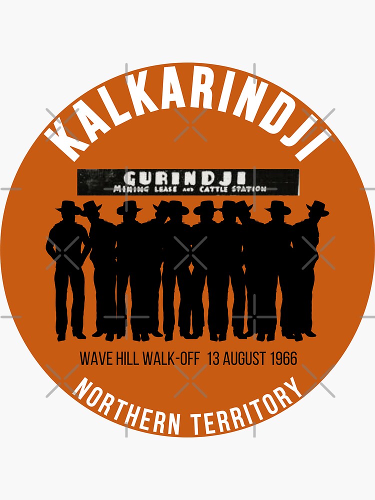 "Kalkarindji" Sticker for Sale by BaronPhil | Redbubble
