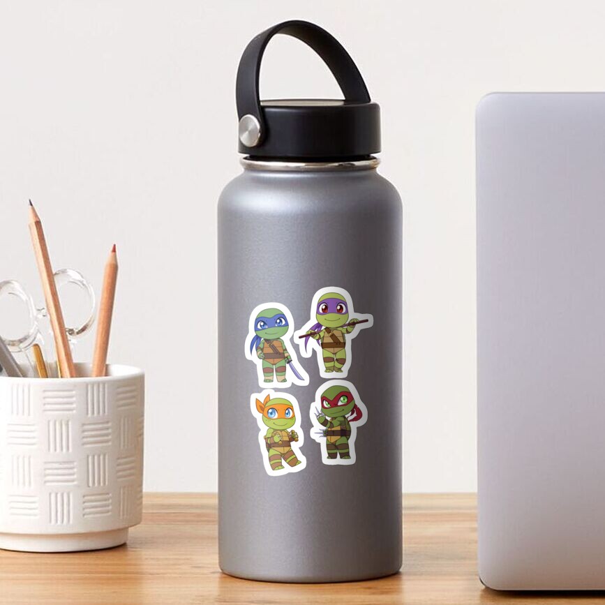 "Chibi TMNT Sticker Set" Sticker for Sale by paladilaura | Redbubble