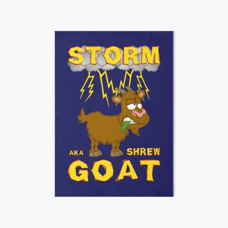 "Storm Goat aka Shrew aka Hellcat (english version)" Art Board Print ...