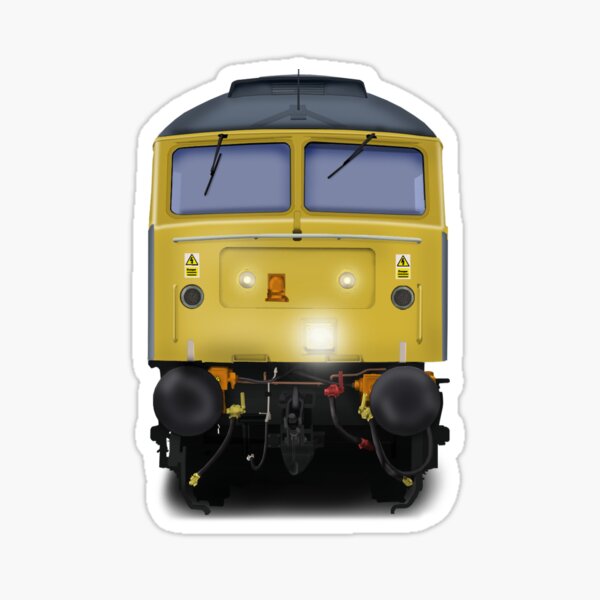 "Class 47 Brush Type 4 in BR Blue Livery" Sticker for Sale by ...