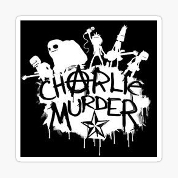"charlie murder " Sticker for Sale by snogoo | Redbubble