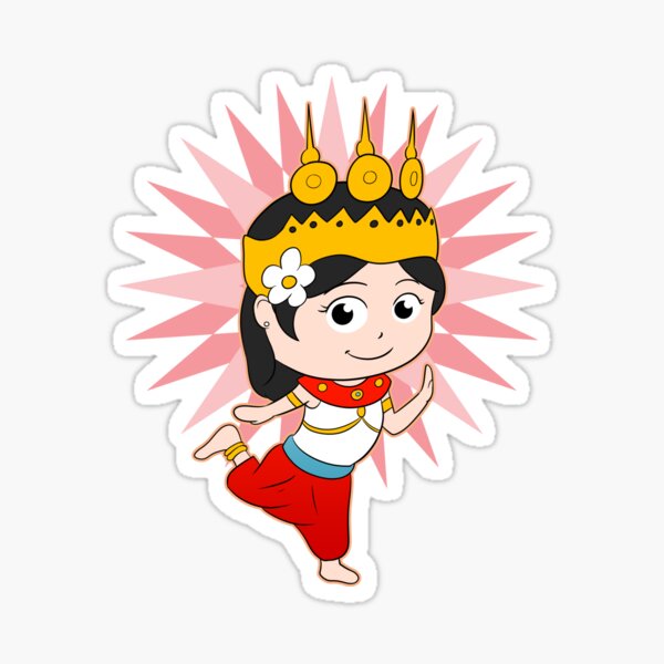 "Cambodia Cambodian Khmer Proud Woman Apsara Girl Traditional Dance I ...