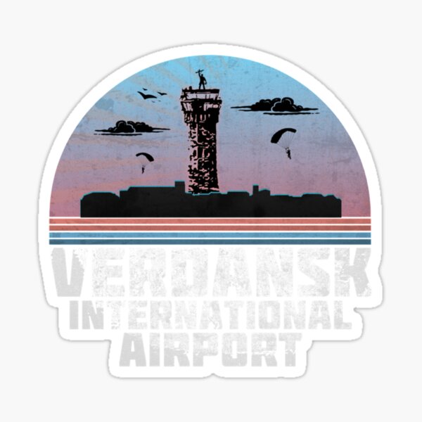 "Verdansk International Airport " Sticker for Sale by Geeks4Shop ...