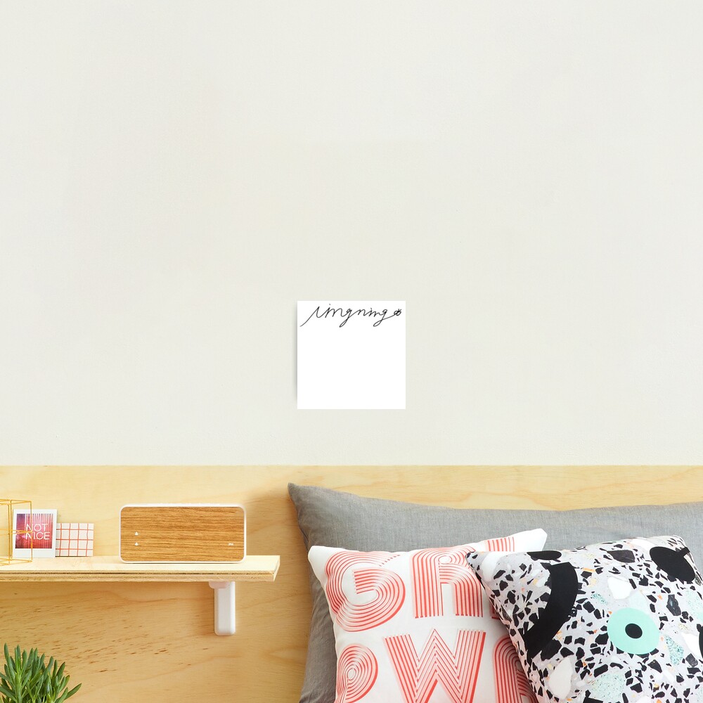 "Aespa Ningning Signature Autograph" Photographic Print by ...