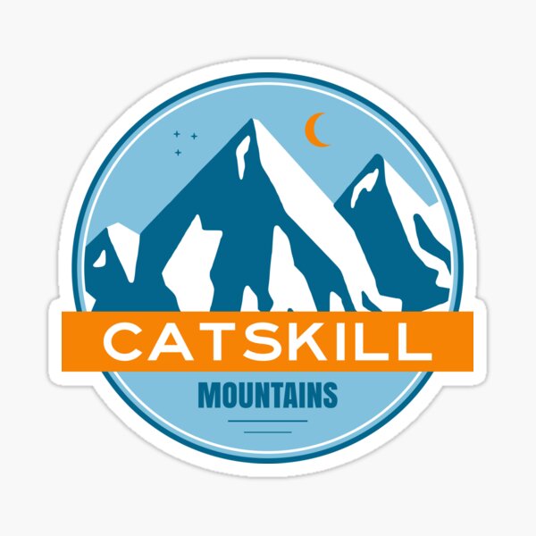 "Catskill Mountains New York" Sticker for Sale by esskay | Redbubble