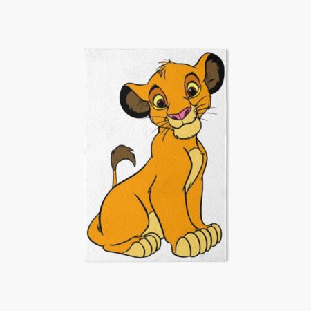 "simba" Art Board Print for Sale by uniquelooke | Redbubble