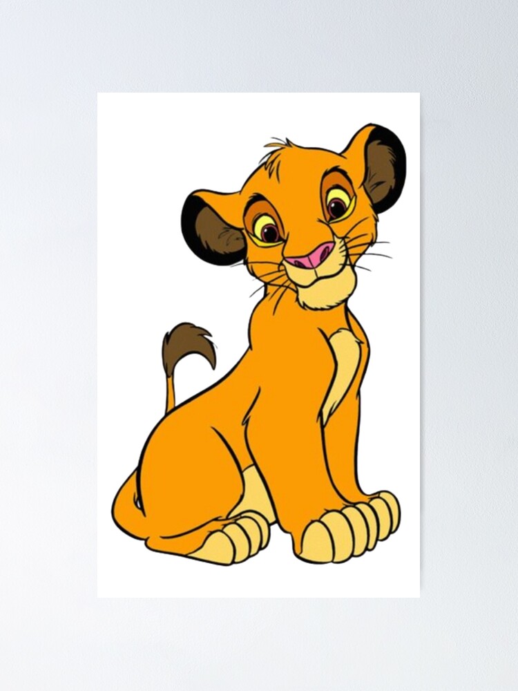 "simba" Poster for Sale by uniquelooke | Redbubble