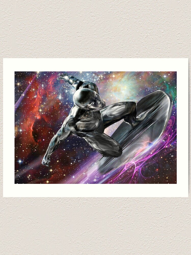 "Silver Surfer" Art Print for Sale by uncannyknack | Redbubble