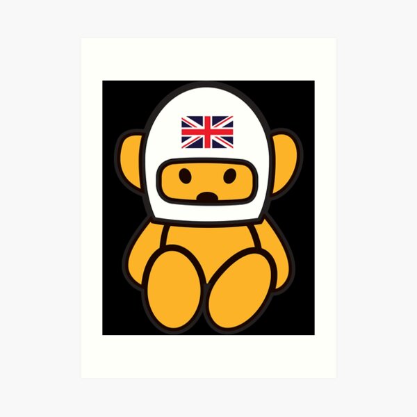 "1975 Hesketh Racing Grand Prix team Teddy Bear emblem Fitted" Art ...