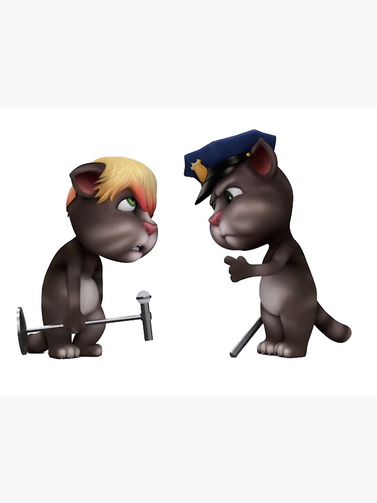 "The Police Talking Tom" Poster for Sale by Reo12 | Redbubble