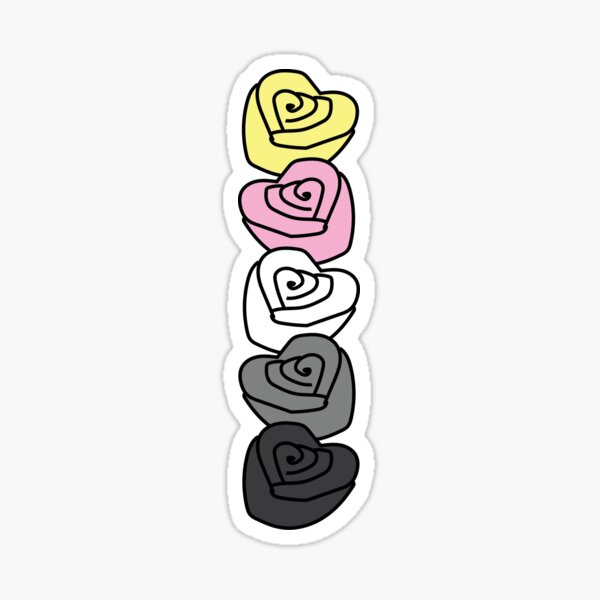 "Queer Platonic Roses" Sticker for Sale by guardian493 | Redbubble