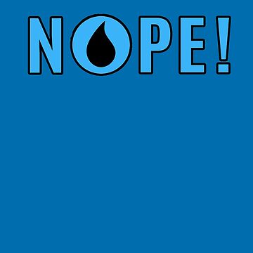 "MTG Shirt Counterspell NOPE" Sticker by MWDG-DesignsMTG | Redbubble