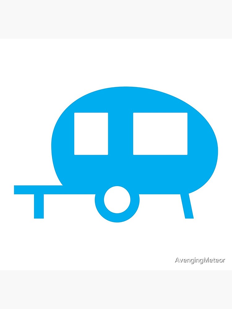 "Map Symbol – Caravan Site" Poster for Sale by AvengingMeteor | Redbubble