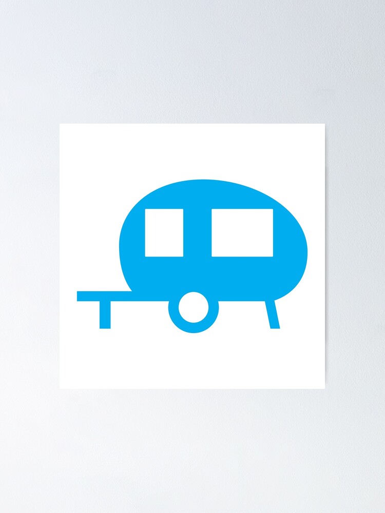 "Map Symbol – Caravan Site" Poster for Sale by AvengingMeteor | Redbubble