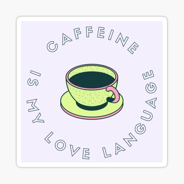 "Love Language" Sticker for Sale by anniecassius | Redbubble
