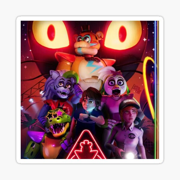 "Fnaf security breach" Sticker for Sale by NavneetJha | Redbubble