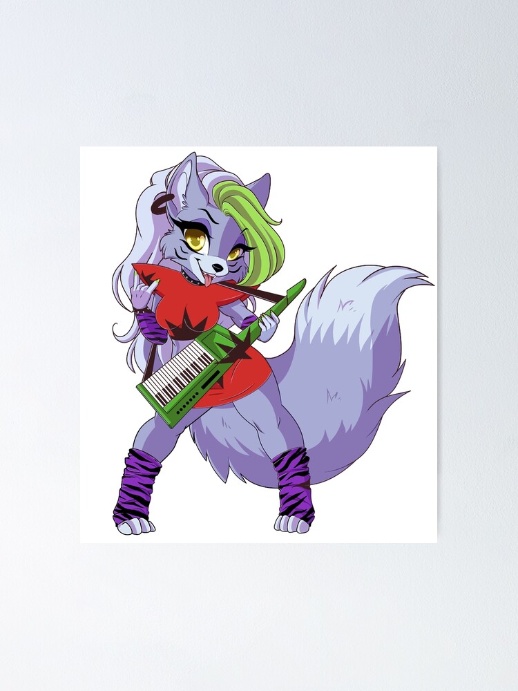 "FnAf roxanne wolf" Poster by Amediaz1998 | Redbubble