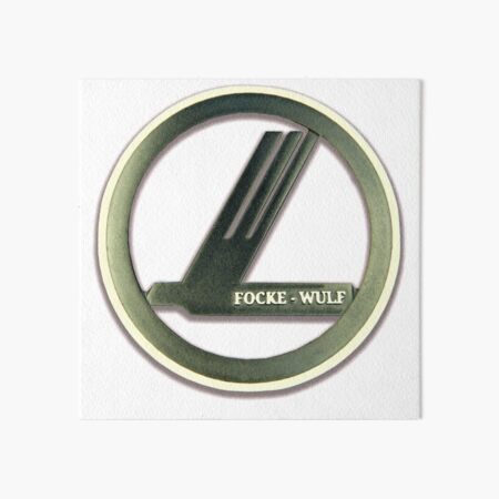 "Focke-Wulf aircraft logo badge" Art Board Print by xelix2000 | Redbubble