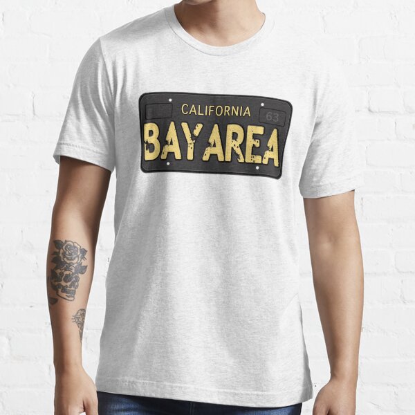 "Bay Area California Old School" T-shirt by LGdesigns | Redbubble | bay ...