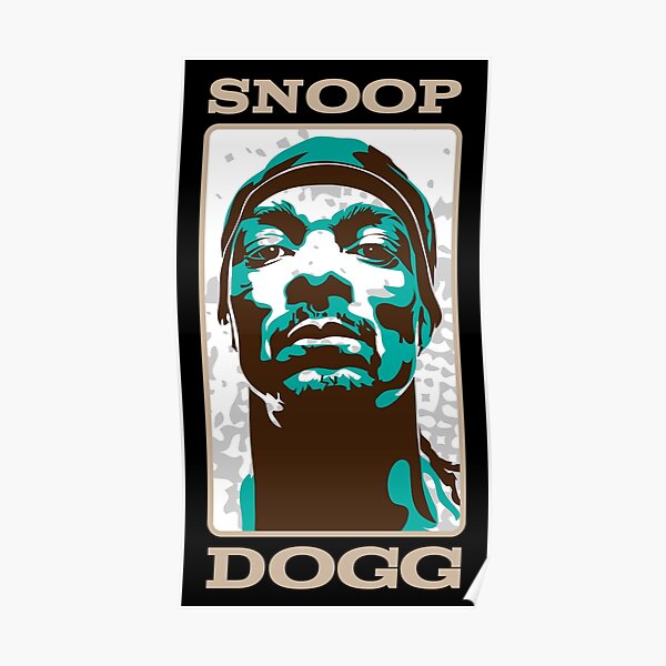 Póster «Snoop Dogg» de digsterdesigns | Redbubble