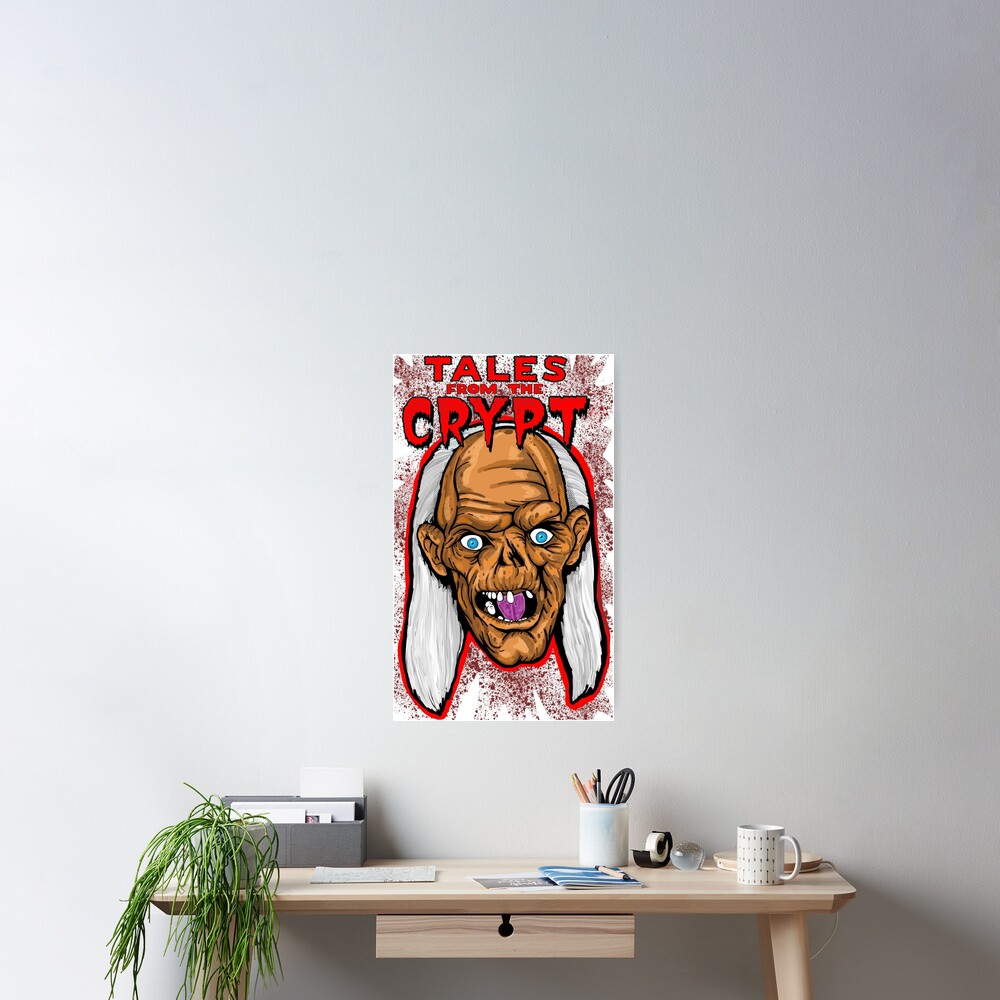 "Tales from the Crypt Crypt Keeper" Poster for Sale by gjnilespop ...