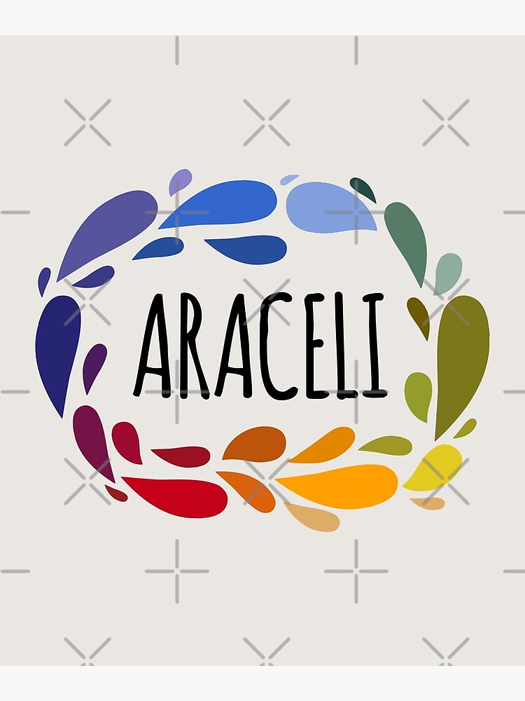 "Araceli - Names for Wife Daughter and Girl" Poster for Sale by ...