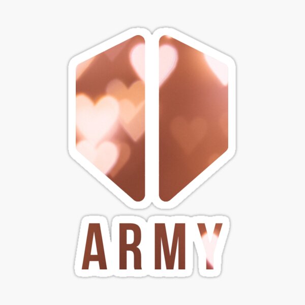 "BTS Army" Sticker for Sale by Necktonic-Store | Redbubble