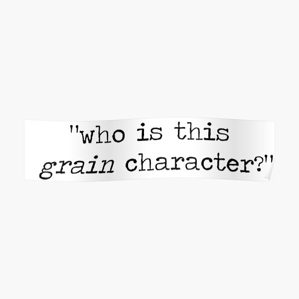 "Who is this Grain Character Grian Hermitcraft" Poster for Sale by ...