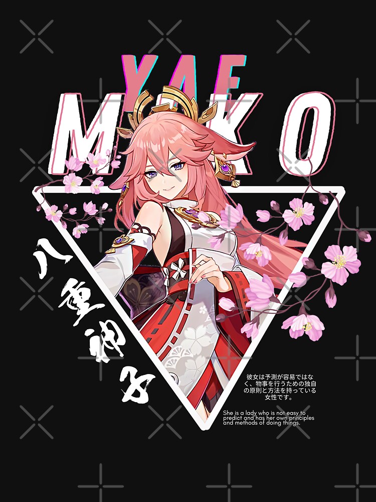 "Yae Miko - Genshin impact Yae Miko" T-shirt for Sale by Omagatoki ...