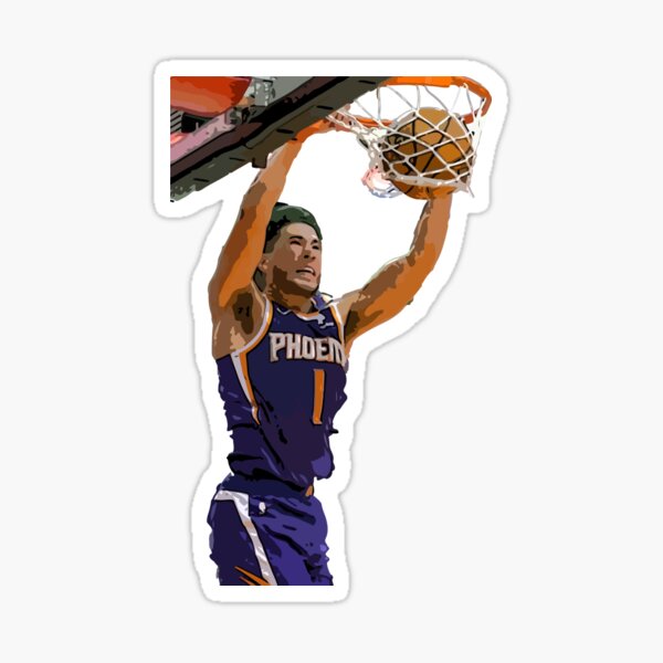 "Devin booker" Sticker by raffrasta | Redbubble