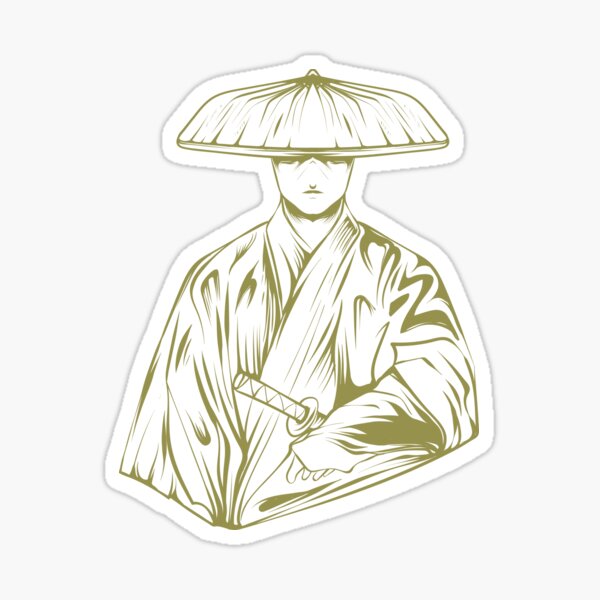 "Japanese Mysterious Men" Sticker for Sale by ArsalArts | Redbubble