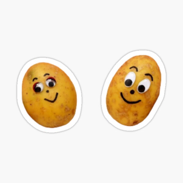 "Potato- Food" Sticker by Princess6969 | Redbubble