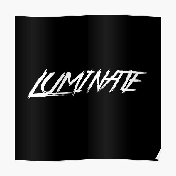 "Luminate LOGO" Poster by simmihalla | Redbubble