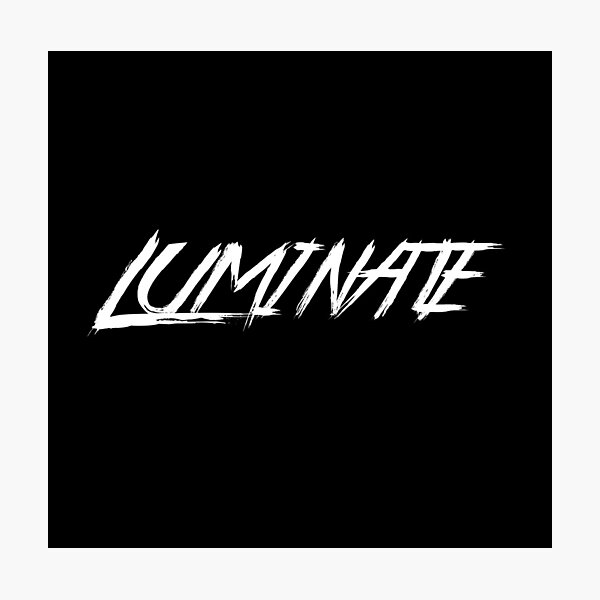 "Luminate LOGO" Photographic Print for Sale by simmihalla | Redbubble