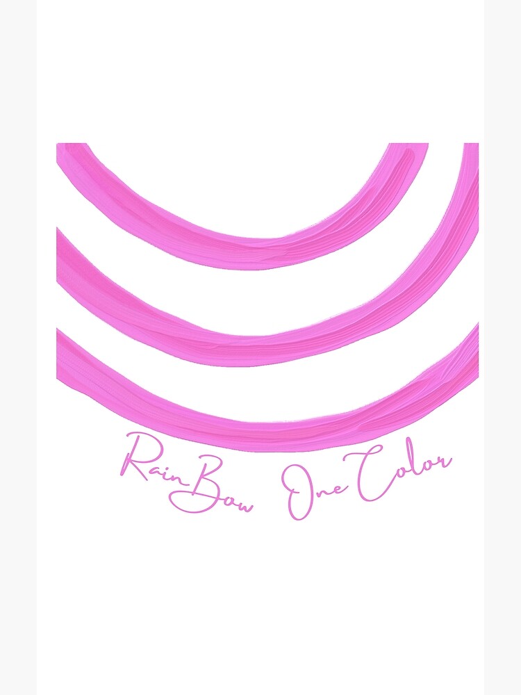 "RainBow "One Color" Collection" Poster for Sale by NewStylePro | Redbubble