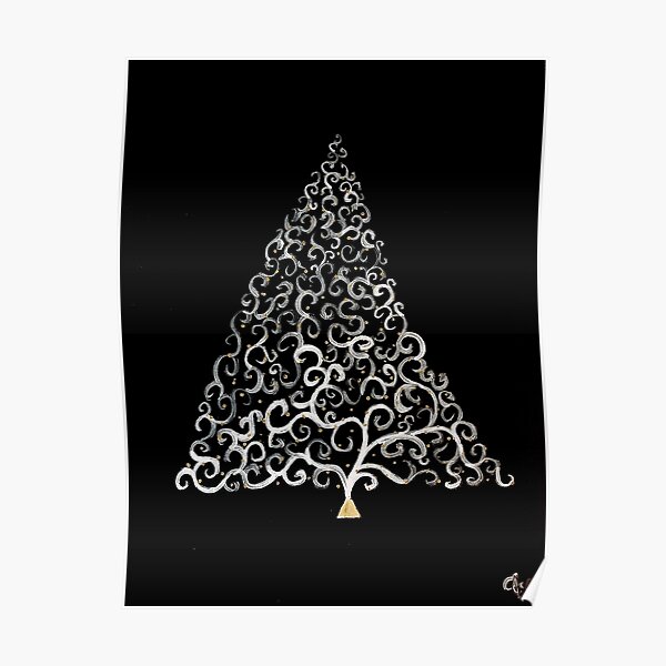 "Canvas Tree Painting" Poster for Sale by penigum | Redbubble