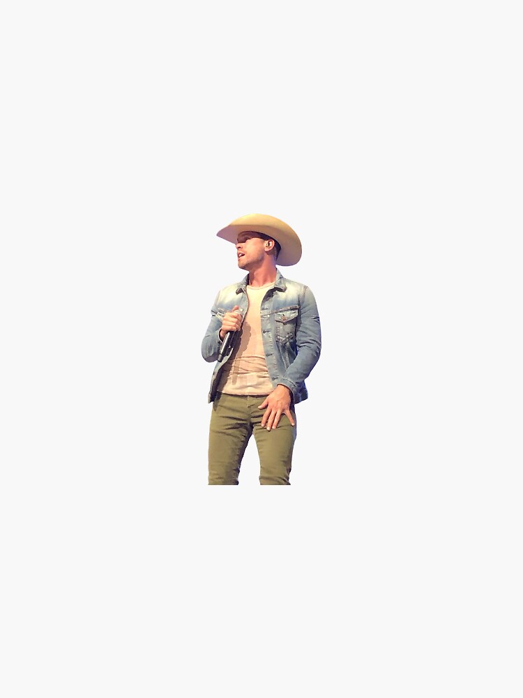 "Dustin Lynch " Sticker by Abbiejo | Redbubble