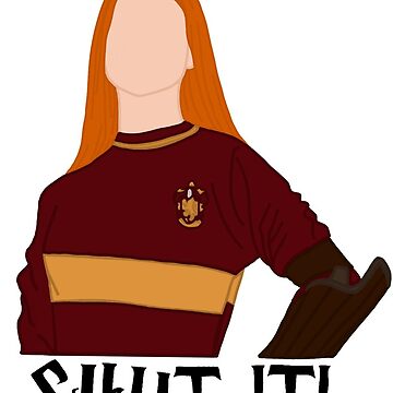 "Ginny Weasley" Sticker for Sale by sierrarafacz | Redbubble