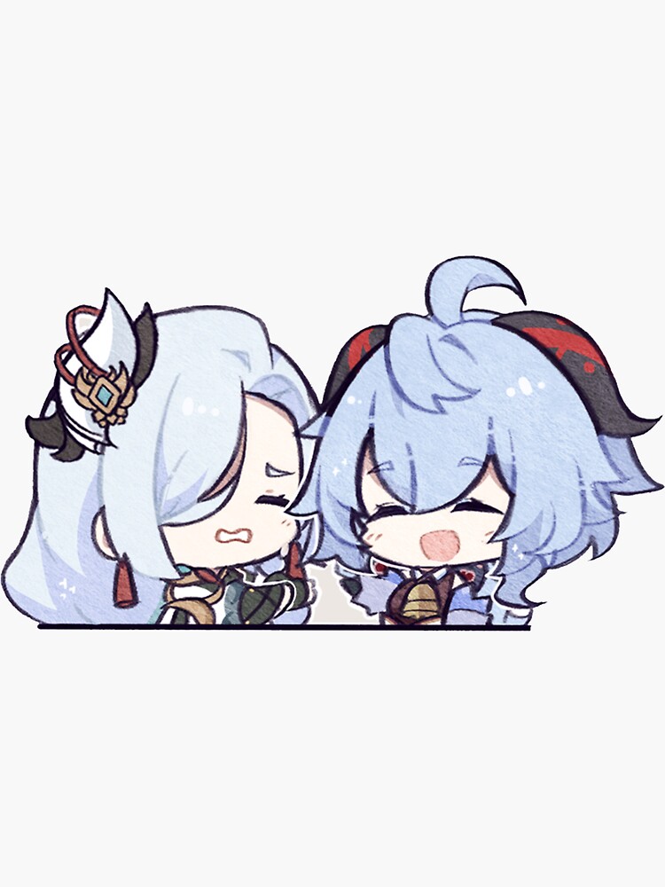 Sticker « Shenhe ganyu Genshin Impact icônes fonds d'écran », par ...