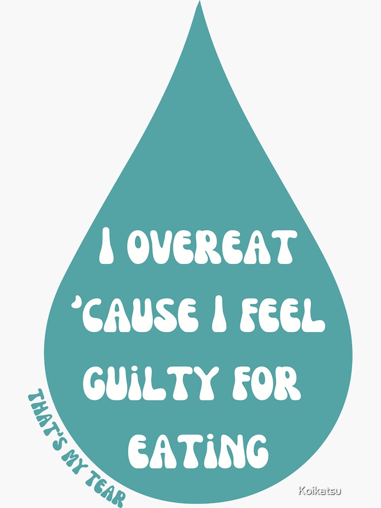 "That's my tear" Sticker for Sale by Koikatsu | Redbubble