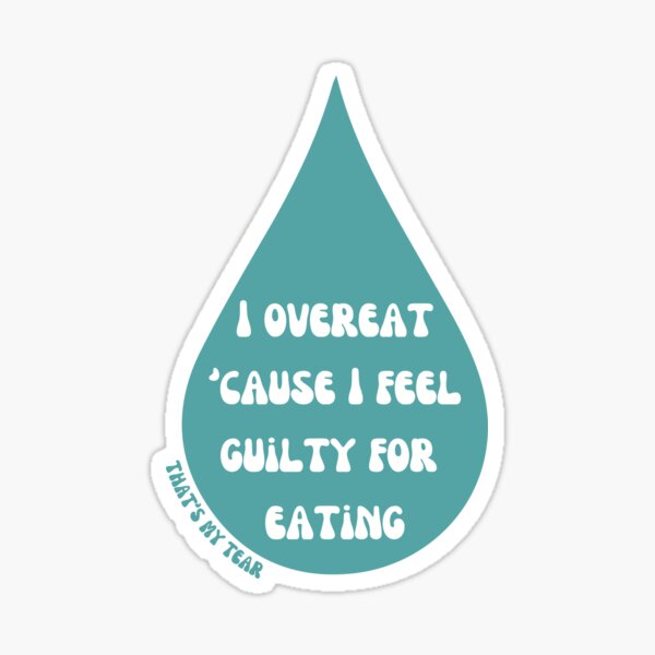 "That's my tear" Sticker for Sale by Koikatsu | Redbubble