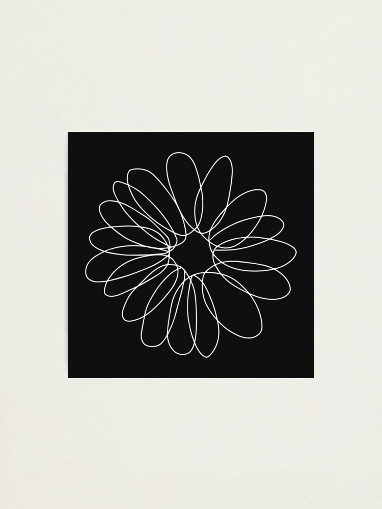 "DAISY FLOWER - Daisy One Line Art - White Daisy Single Line Art ...