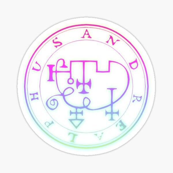 "Andrealphus Sigil" Sticker for Sale by Double-Slime | Redbubble