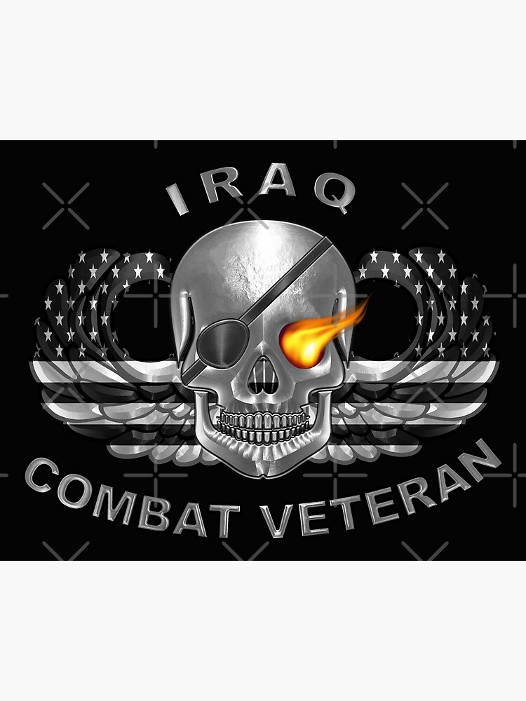 "Iraq Airborne Combat Veteran" Poster for Sale by SoldierAlways | Redbubble