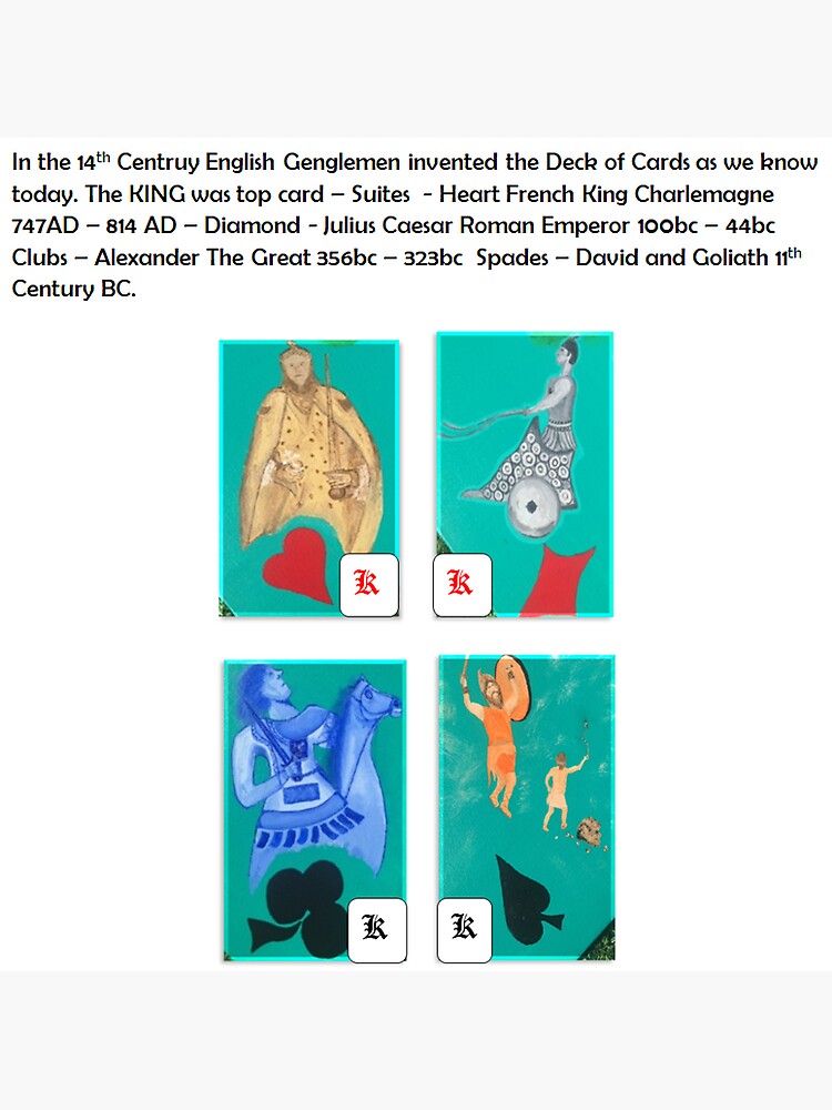"Cards - Who Invented the game of cards?" Sticker for Sale by ...