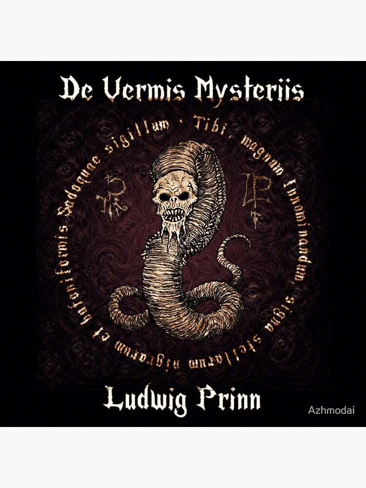 "De Vermis Mysteriis" Poster by Azhmodai | Redbubble
