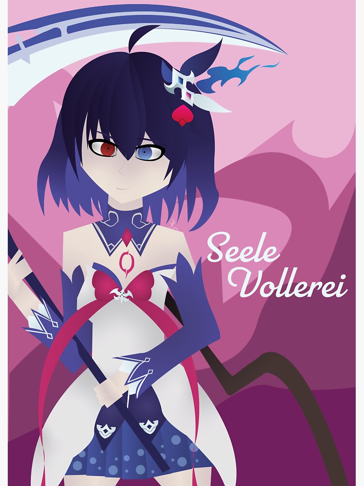 "Seele Vollerei From Honkai Impact 3rd" Sticker for Sale by Ilexy ...
