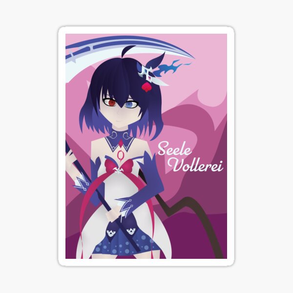 "Seele Vollerei From Honkai Impact 3rd" Sticker for Sale by Ilexy ...